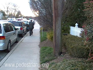 Perils For Pedestrians - Sidewalk Obstructions